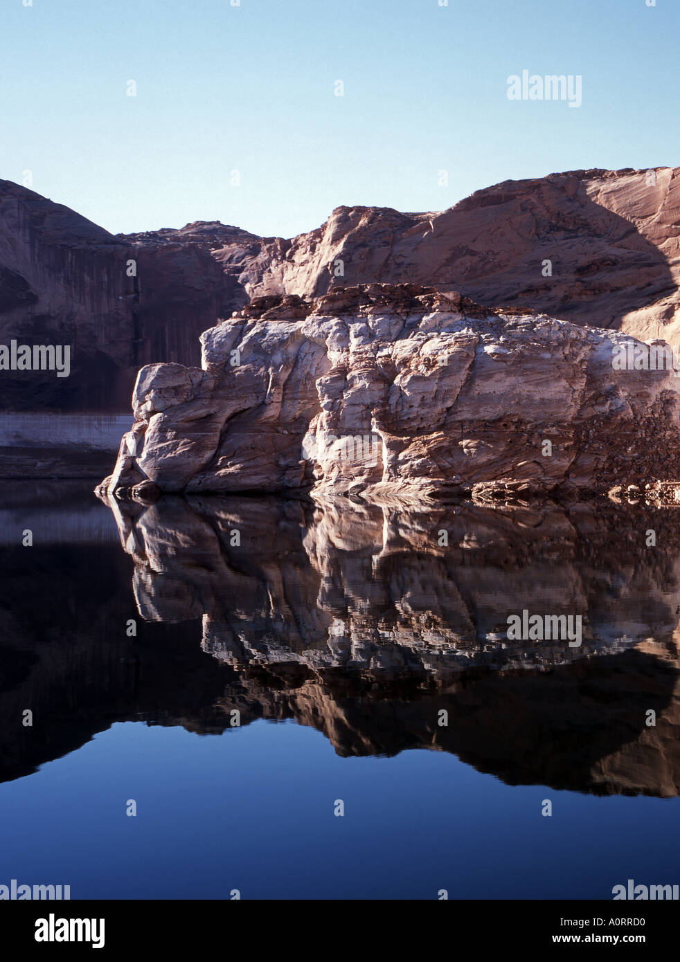 Reflections in Navajo Canyon Lake Powell Stock Photo - Alamy