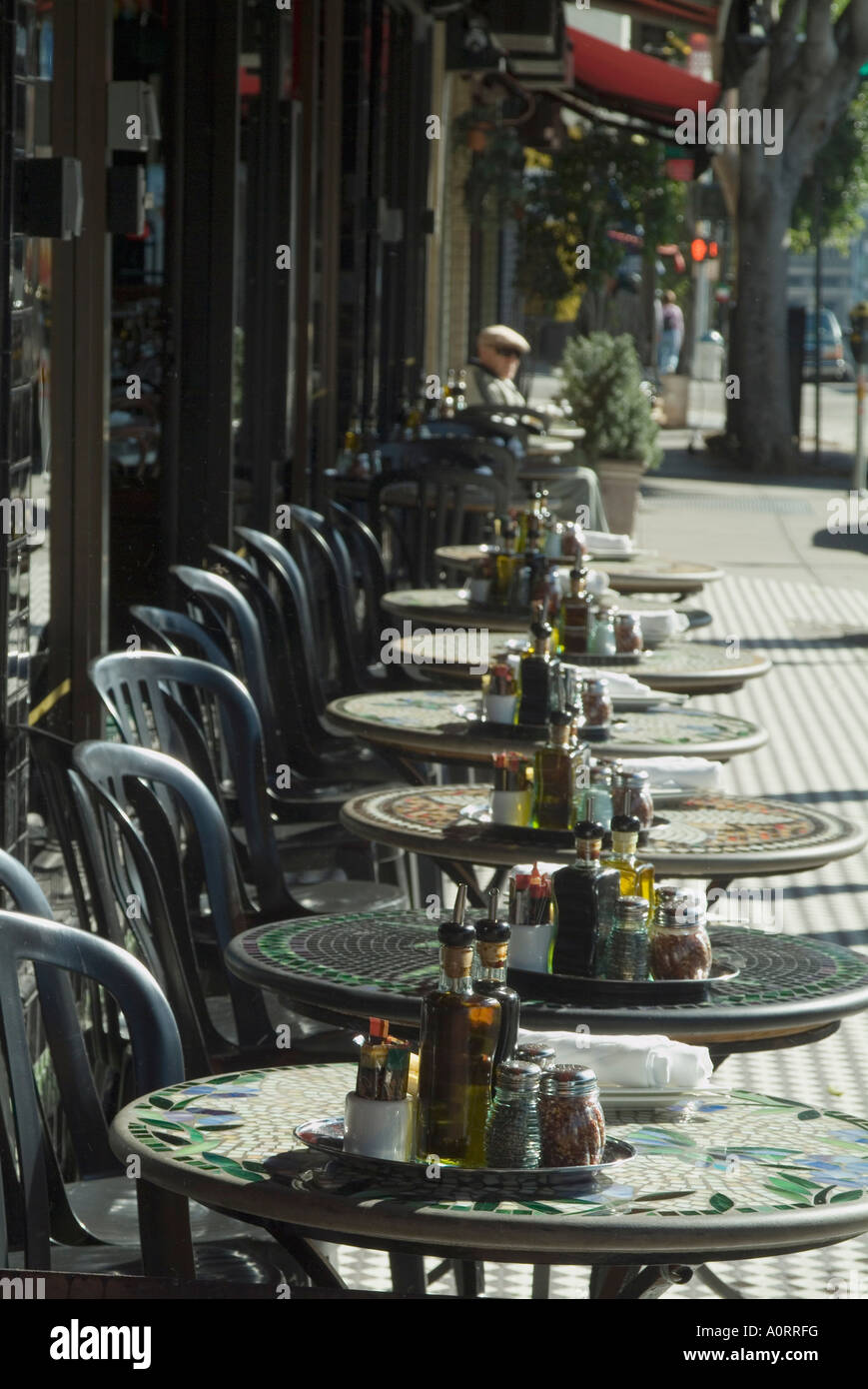 Outdoor cafe North Beach San Francisco California United States of ...