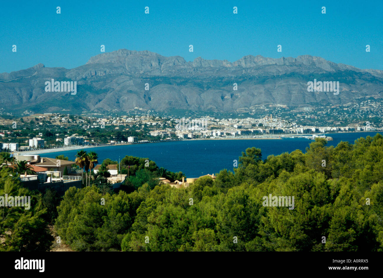 Altea europe coast bay hi-res stock photography and images - Alamy