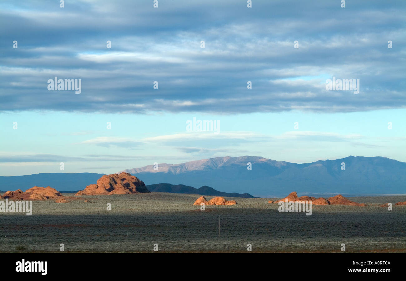 Rock formations near Sand Hollow State Park in southern Utah Stock ...