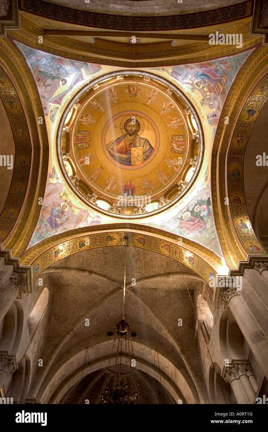 Ceiling painting of Jesus Christ Church of the Holy Sepulchre Old ...