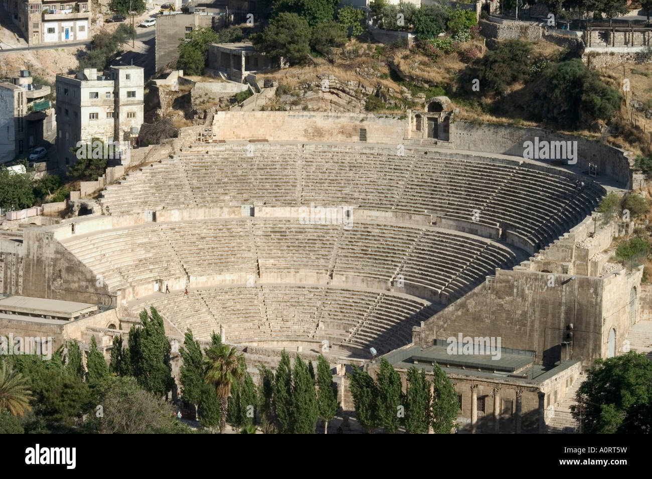 Roman Theatre Amman Jordan Middle East Stock Photo - Alamy