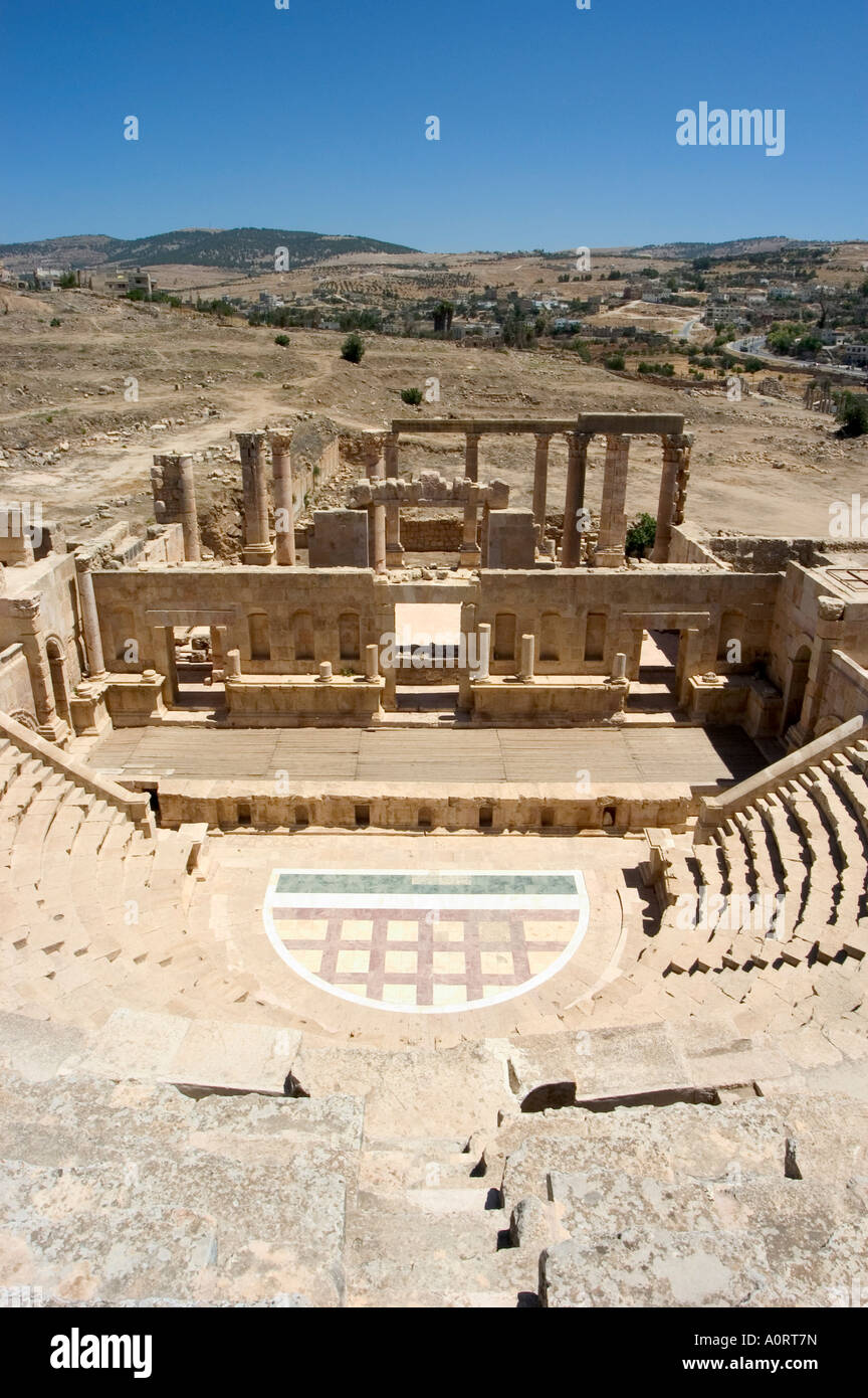 Jerash north theatre hi-res stock photography and images - Alamy