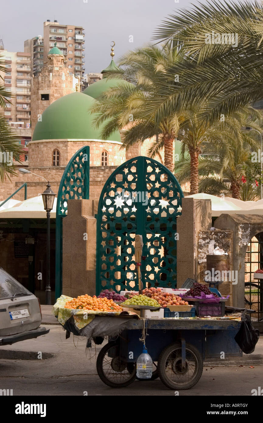 Fruit seller s cart Tripoli Lebanon Middle East Stock Photo - Alamy