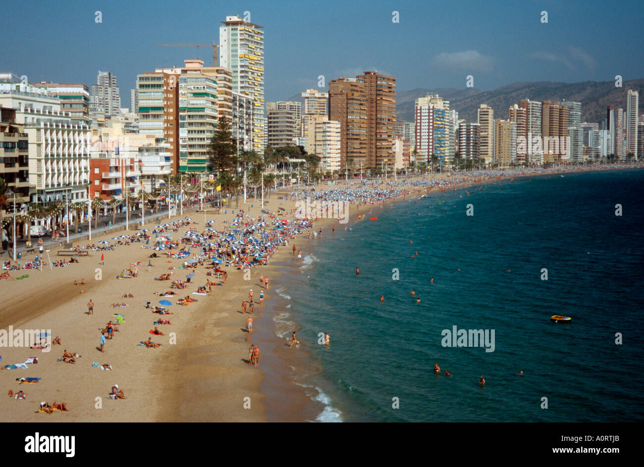 Playa de Levante / Benidorm Stock Photo - Alamy