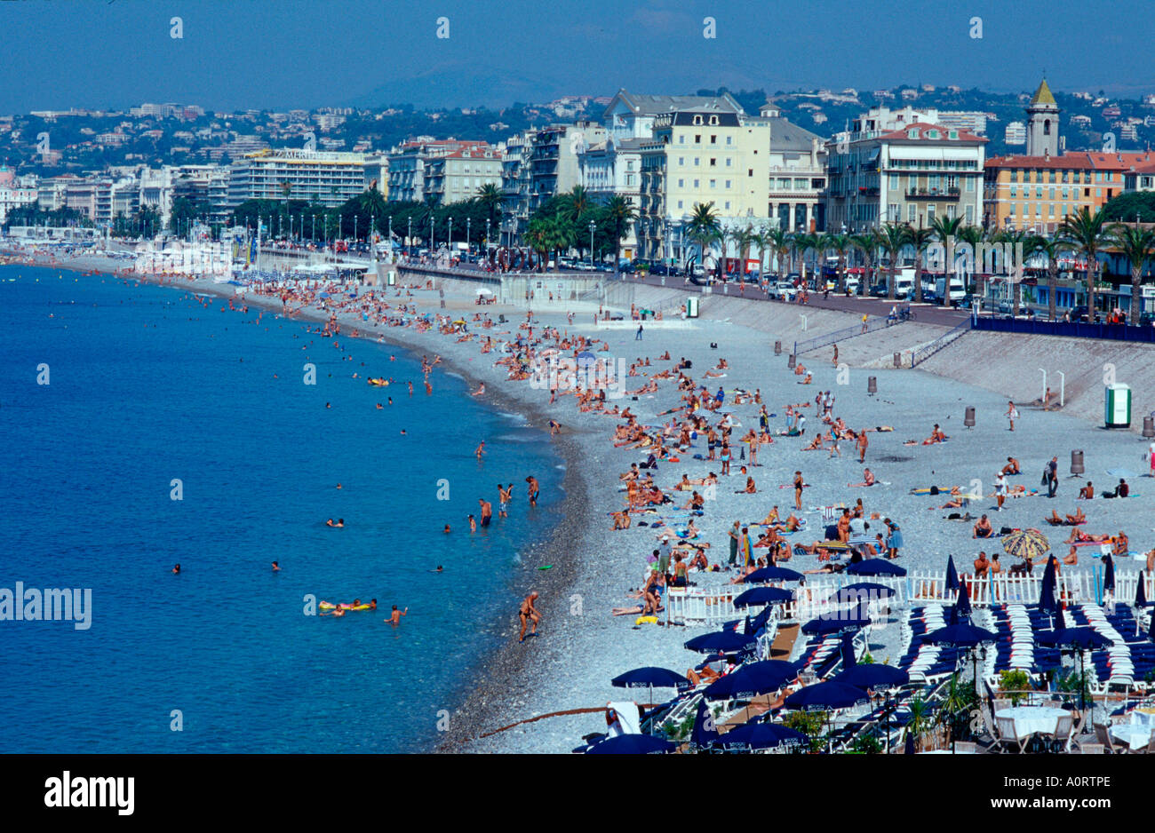 Beach / Nice / Strand / Nizza Stock Photo - Alamy