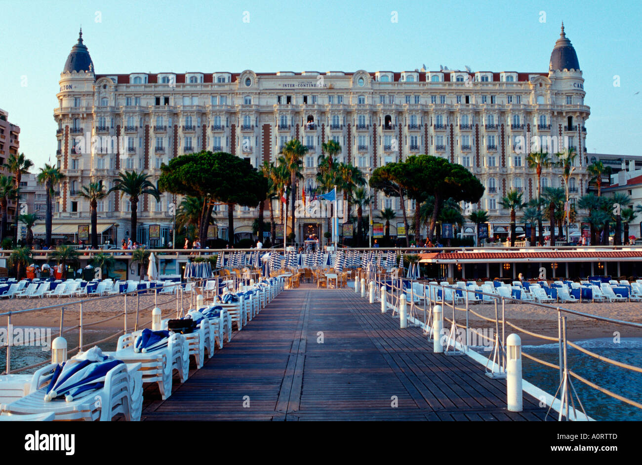 Cannes beach front hi-res stock photography and images - Alamy