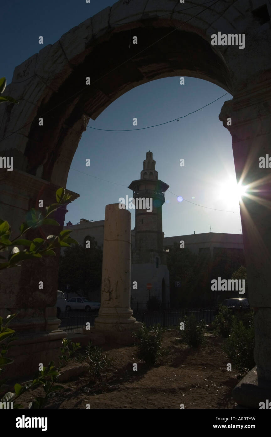 Roman Arch Damascus Syria Middle East Stock Photo - Alamy