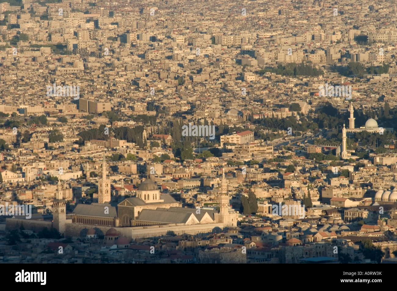 Great mosque damascus aerial view hi-res stock photography and images ...