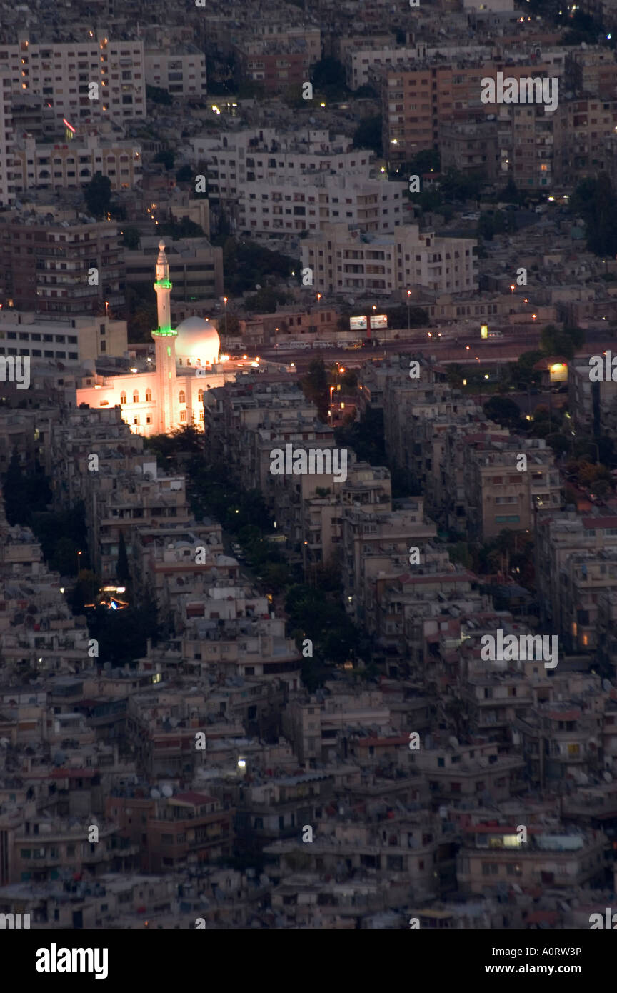 Damascus City At Night