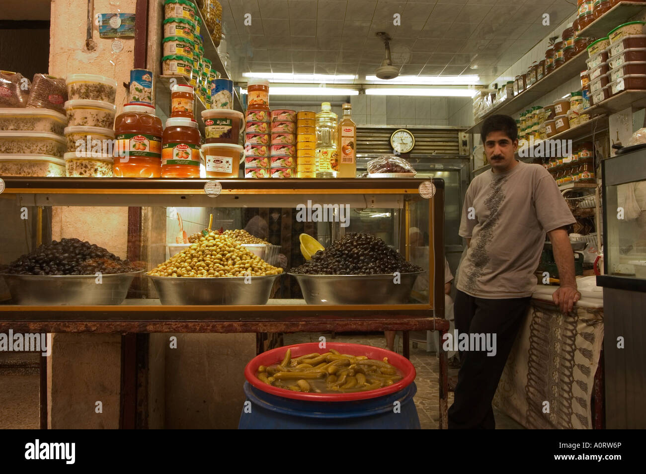 Fruit and vegetable market Hama Syria Middle East Stock Photo - Alamy