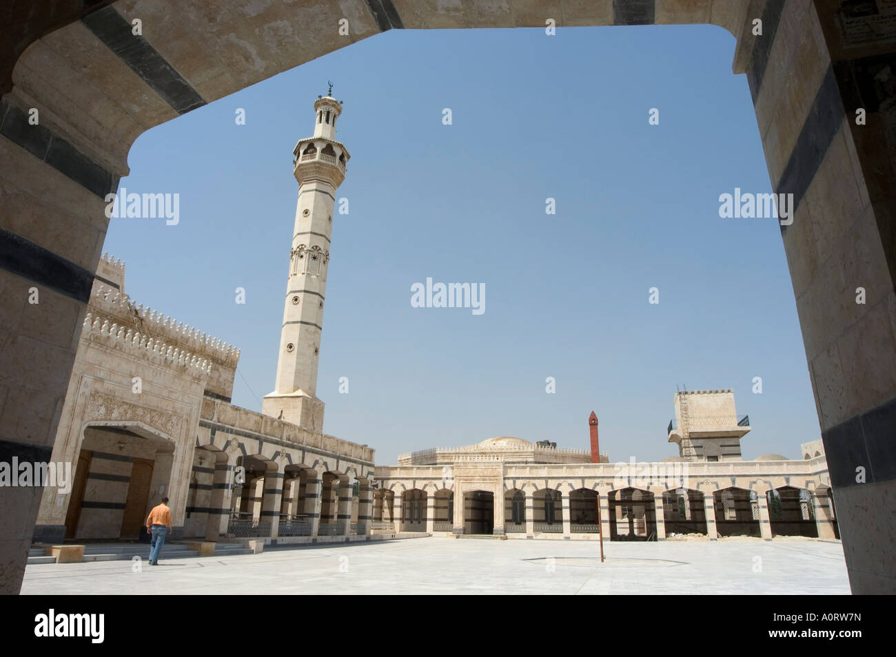 Omar ibn al Kattab Mosque Hama Syria Middle East Stock Photo - Alamy