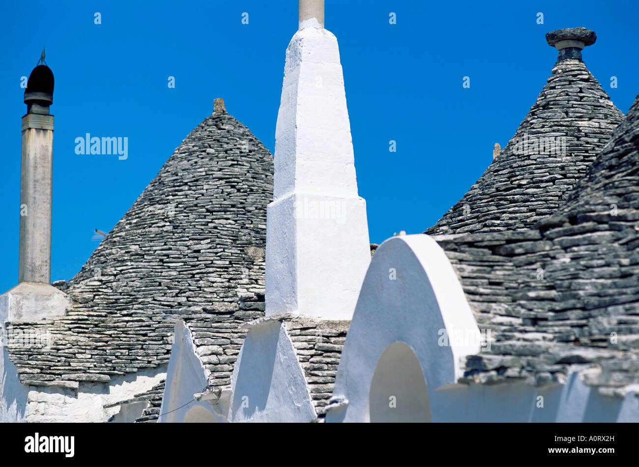 Trulli Alberobello UNESCO World Heritage Site Puglia Italy Euorpe Stock ...