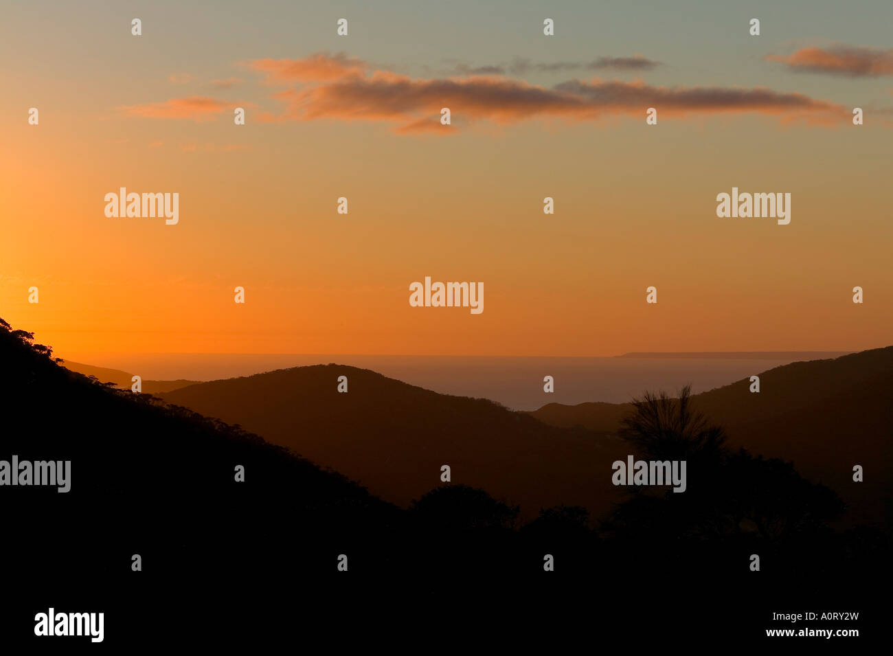 Sunset in Wilsons Prom Wilsons Promontory National Park Victoria ...