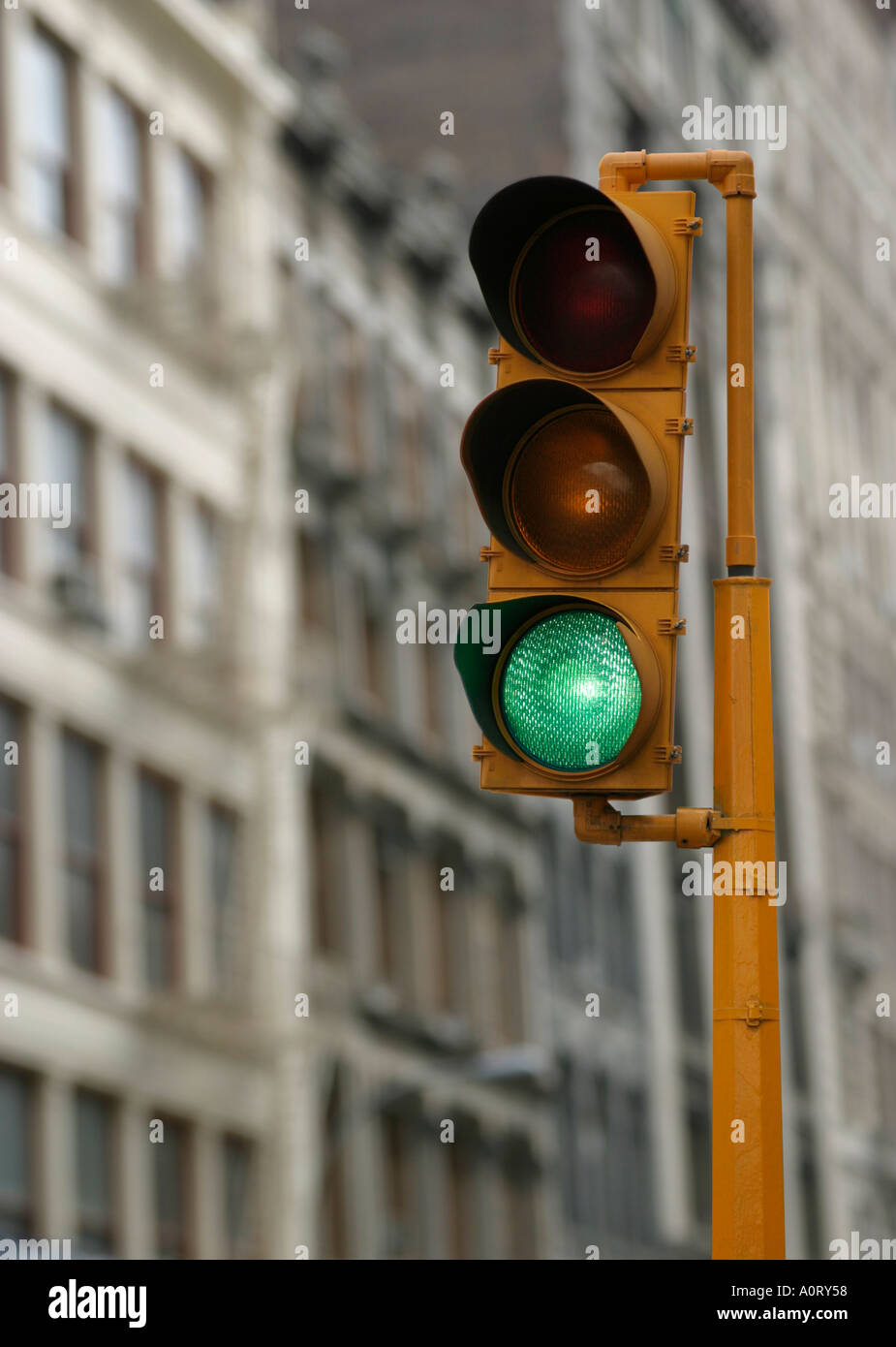 Green Traffic Light City