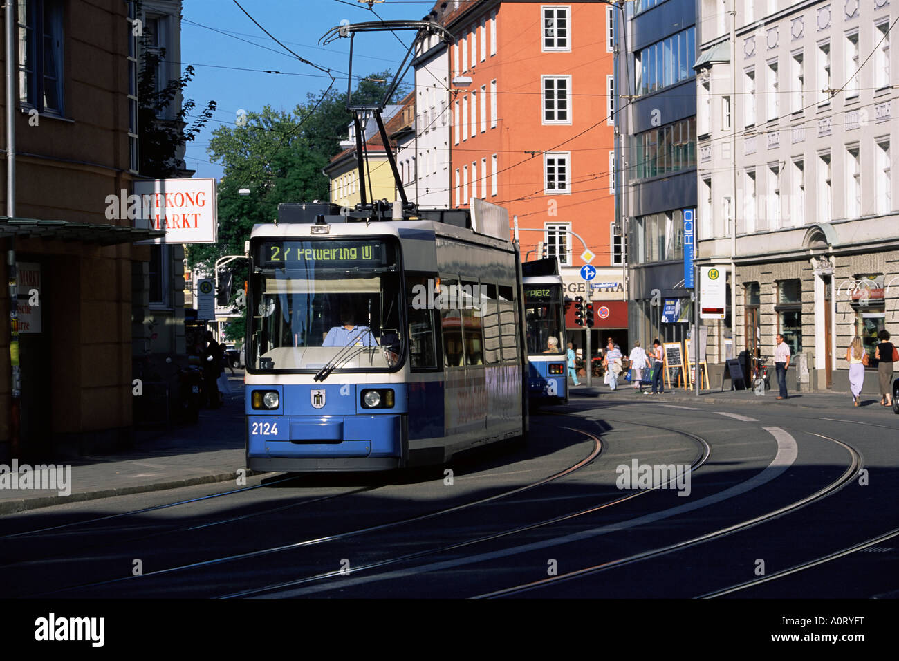 Munich tram hi-res stock photography and images - Alamy