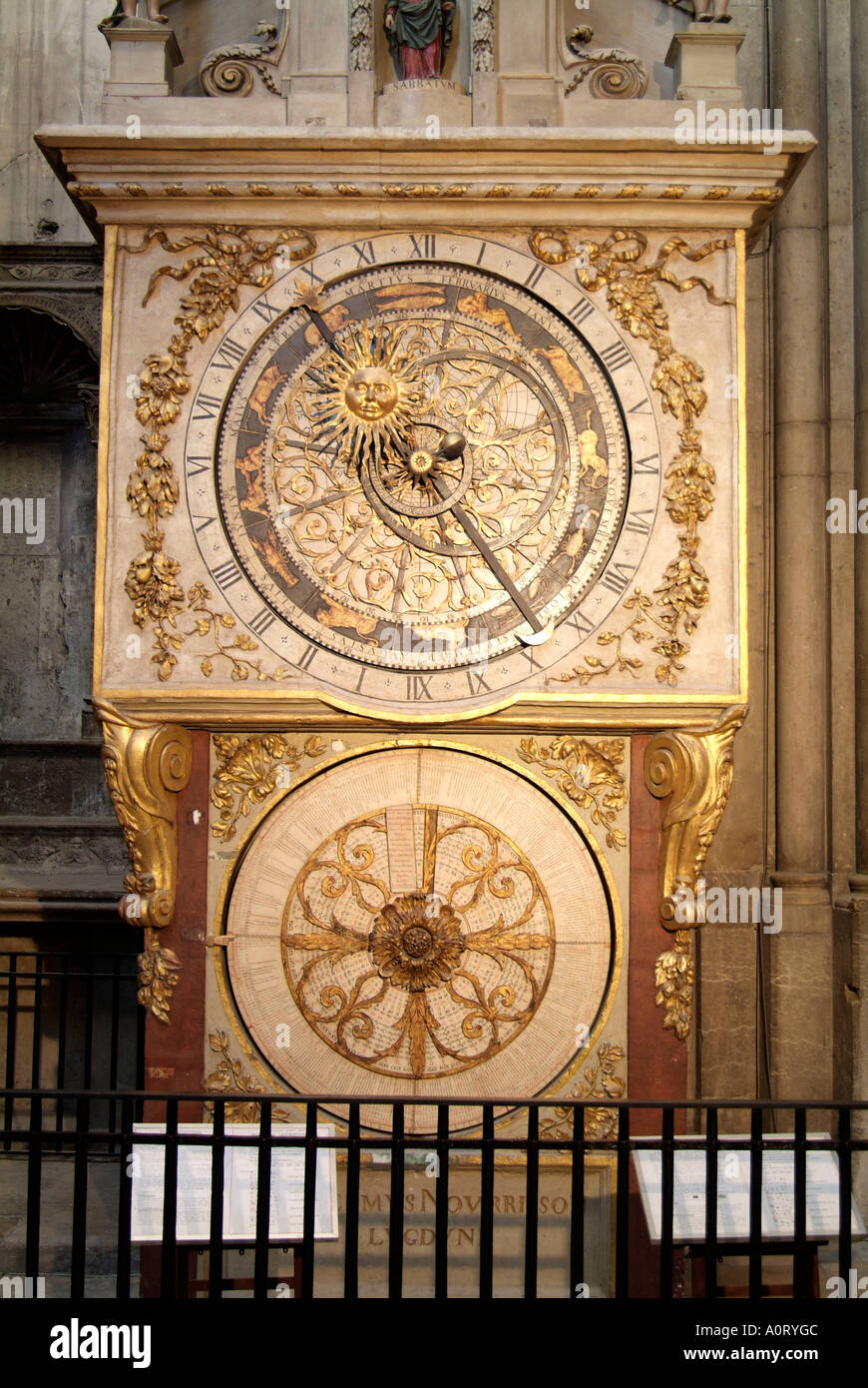 Astronomical Clock Of Lyon High Resolution Stock Photography and Images ...