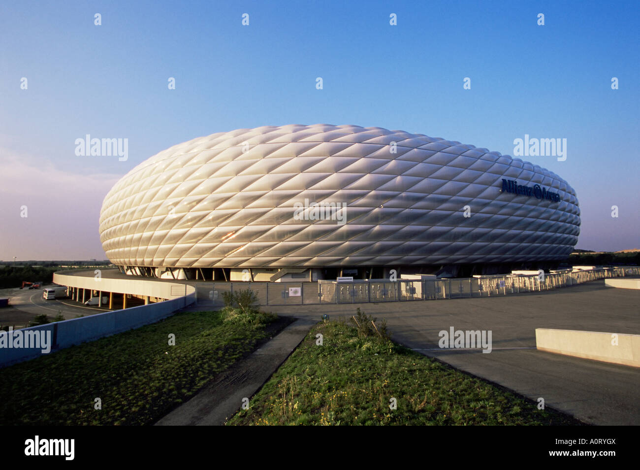 The Allianz Arena football stadium which will host the opening match of ...