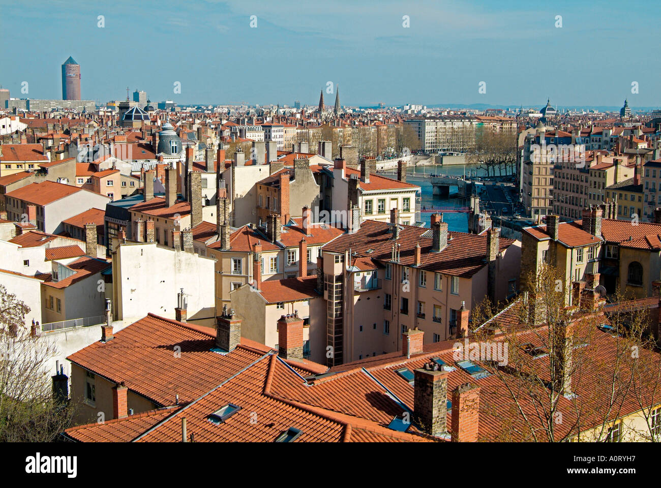 Lyon croix rousse hill hi-res stock photography and images - Alamy