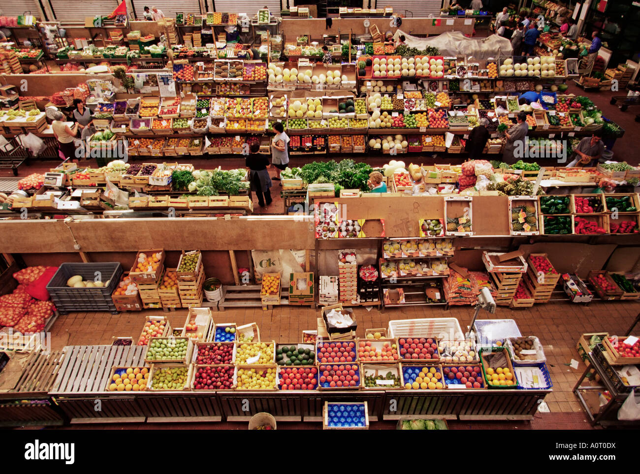 Lisbon market Mercado da Ribeira Lisbon Portugal Europe Stock Photo - Alamy