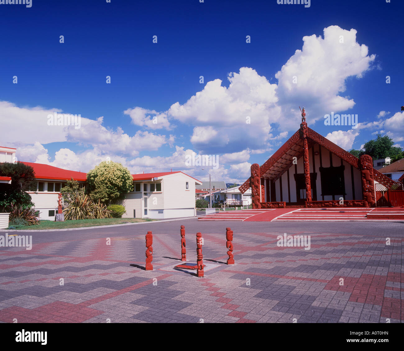 Ohinemutu maori village hi-res stock photography and images - Alamy