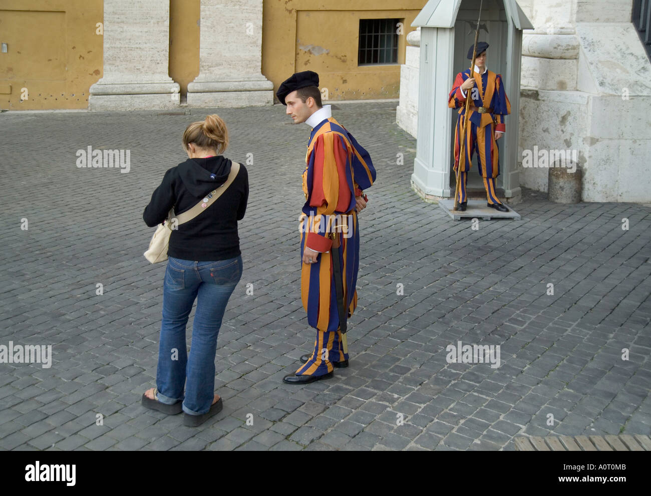 Swiss Guard / Rome Stock Photo - Alamy