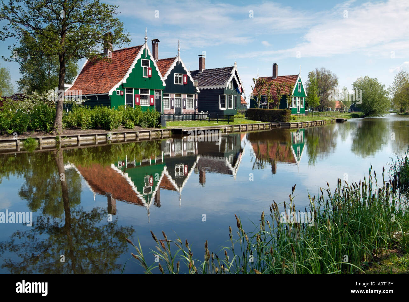 Zaanse Schans Zaandam near Amsterdam Holland The Netherlands Stock ...