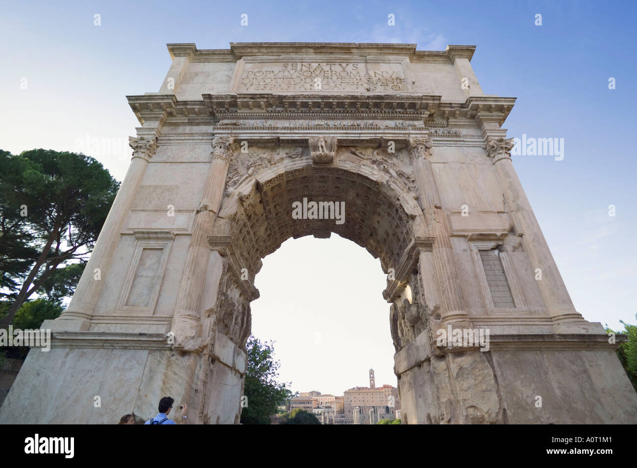 Titus Arch / Rome Stock Photo - Alamy