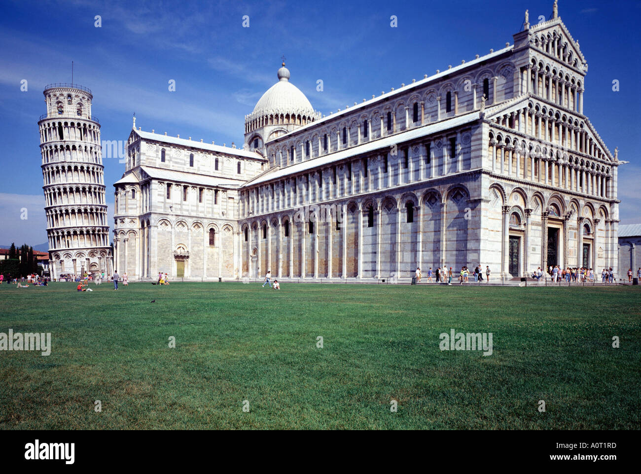 Leaning Tower of Pisa / Schiefer Turm von Pisa Stock Photo - Alamy