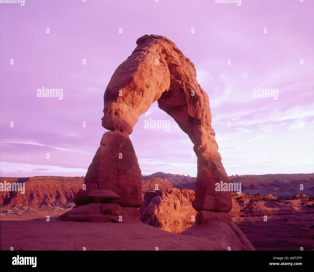 Delicate Arch Arches National Park Stock Photo - Alamy