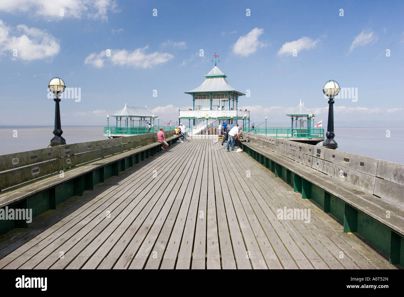 Clevedon Pier And Sea Front High Resolution Stock Photography and ...