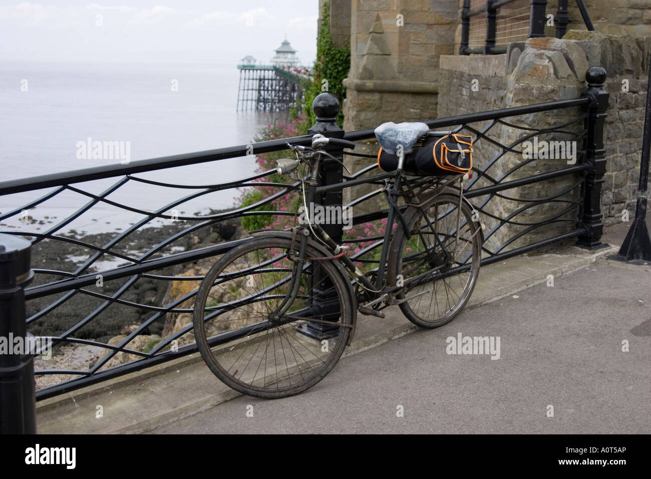 Clevedon somerset bike hi-res stock photography and images - Alamy