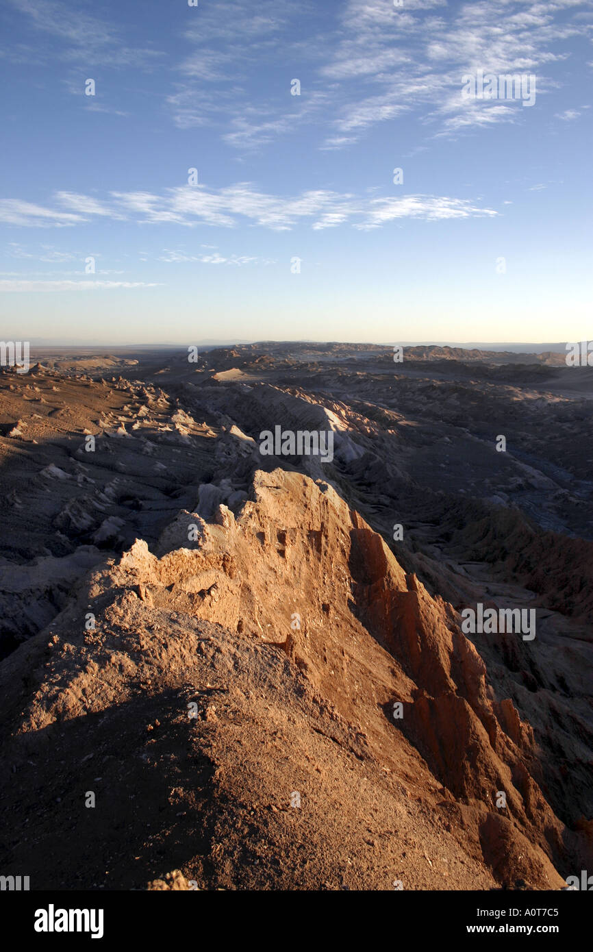 Valle De La Luna Atacam Dasert Stock Photo - Alamy