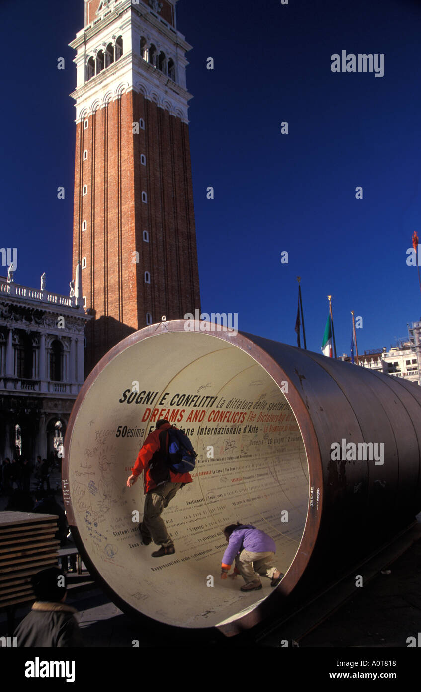 Venice cultural display Stock Photo - Alamy