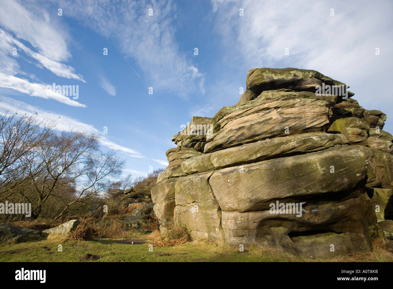 Brimham Rocks Summerbridge Harrogate North High Resolution Stock ...