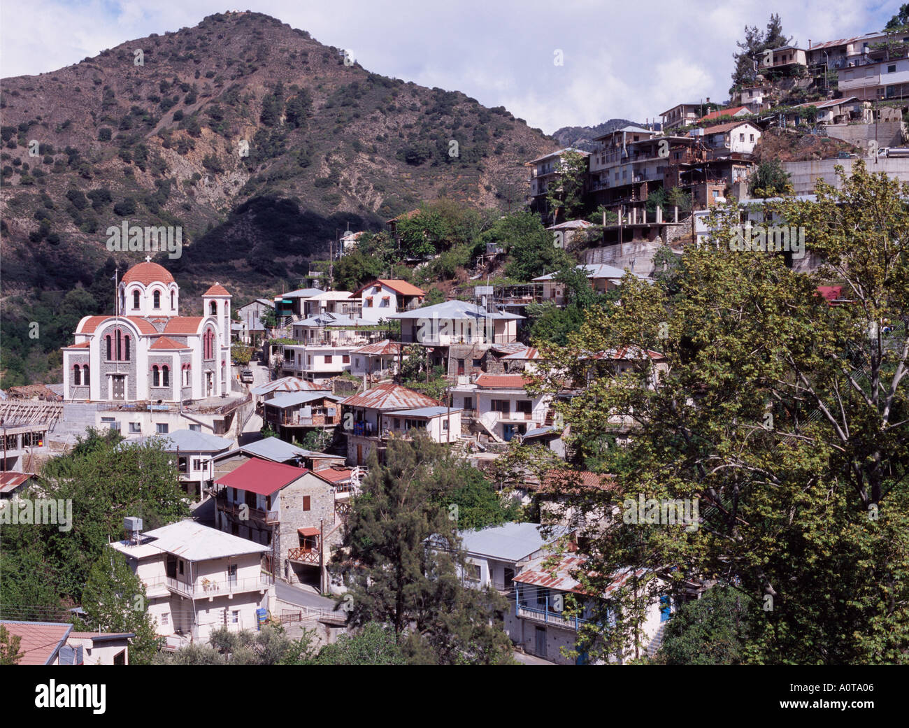 CYPRUS Troodos Mountains Moutoullas Stock Photo - Alamy