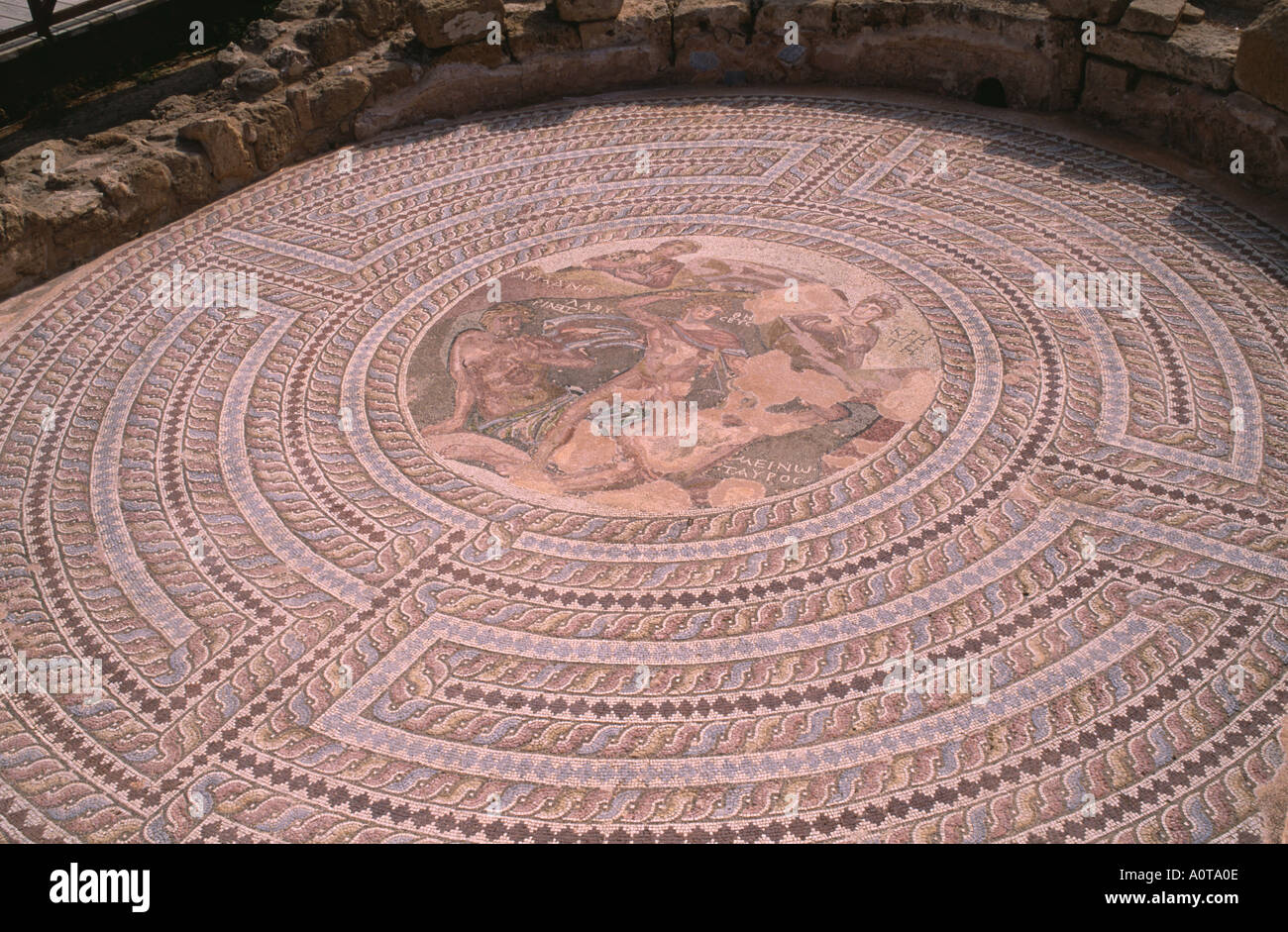 Villa of theseus paphos hi-res stock photography and images - Alamy