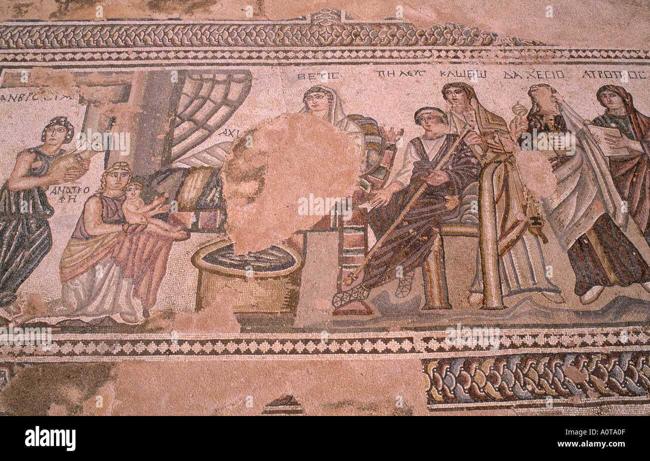 Villa of theseus cyprus hi-res stock photography and images - Alamy
