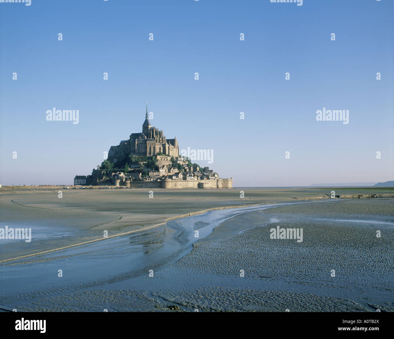 Mont Saint Michel World Heritage Stock Photo - Alamy