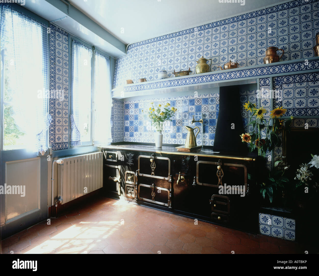 Kitchen Maison de Monet Monet Garden Stock Photo - Alamy