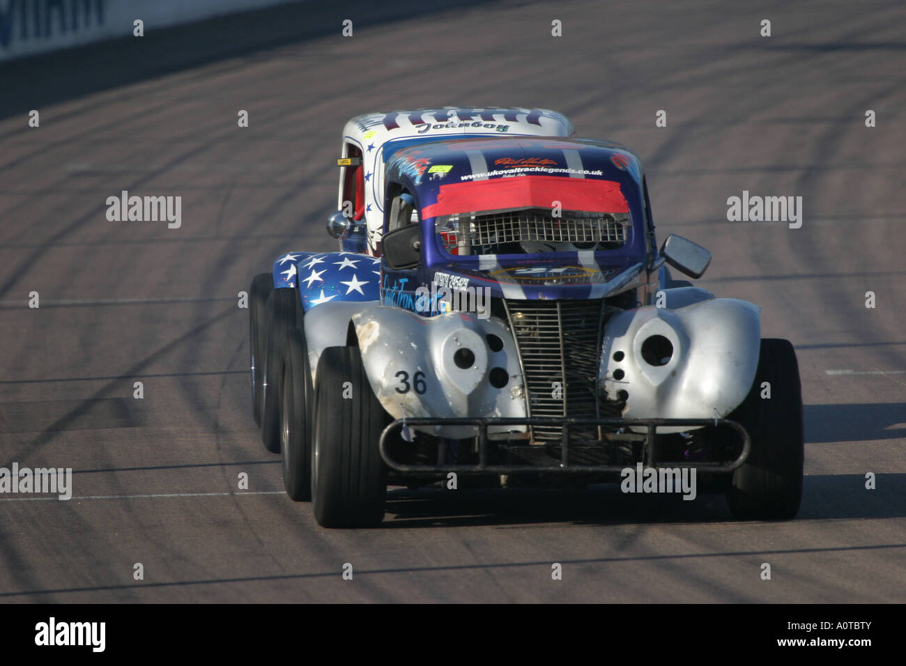 Legend race car Stock Photo - Alamy