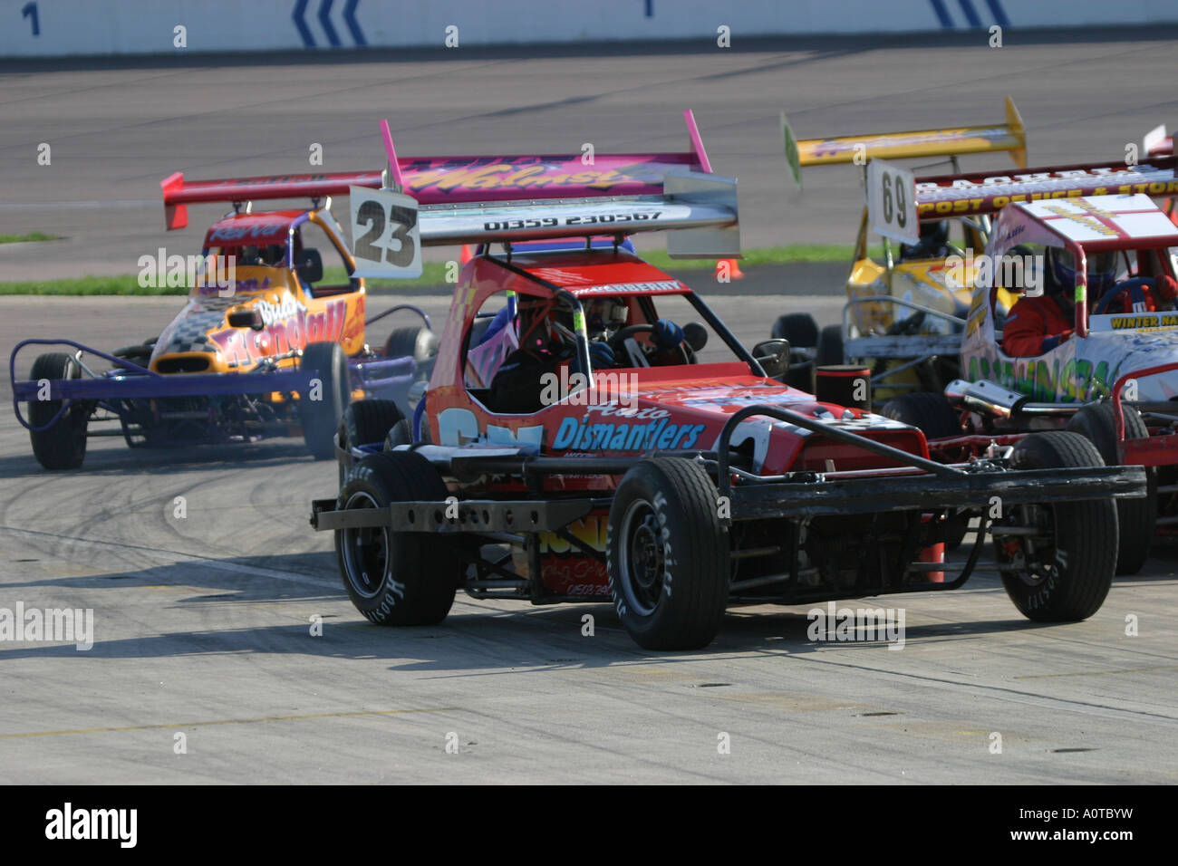F1 Brisca race cars Stock Photo - Alamy