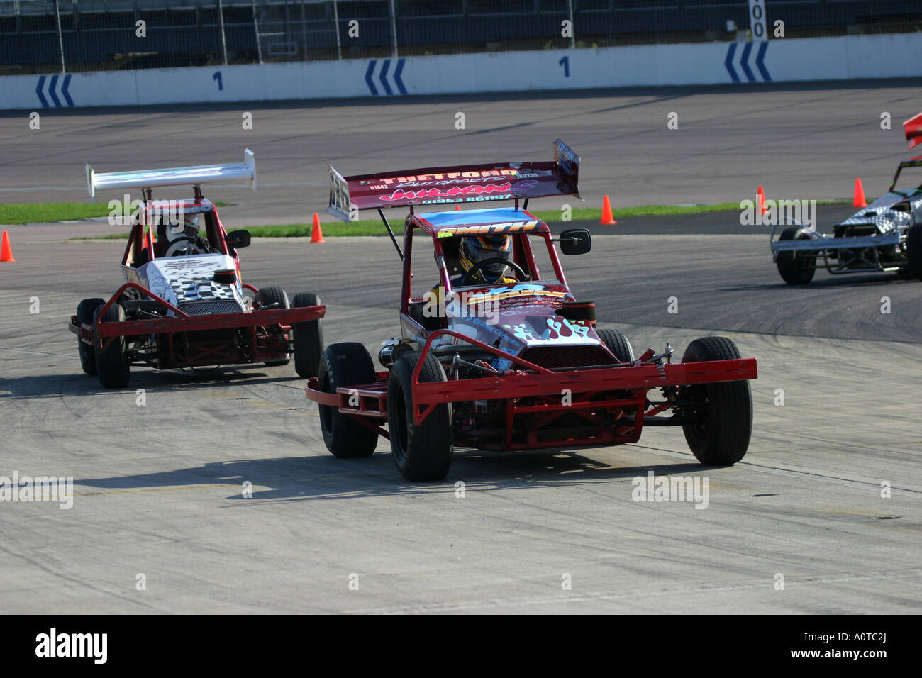 F1 Brisca race cars Stock Photo - Alamy