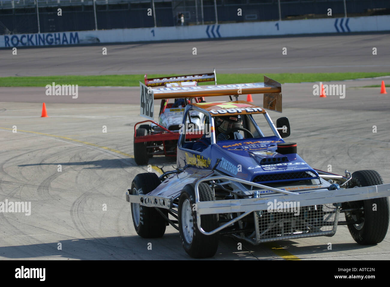 F1 Brisca race cars Stock Photo - Alamy