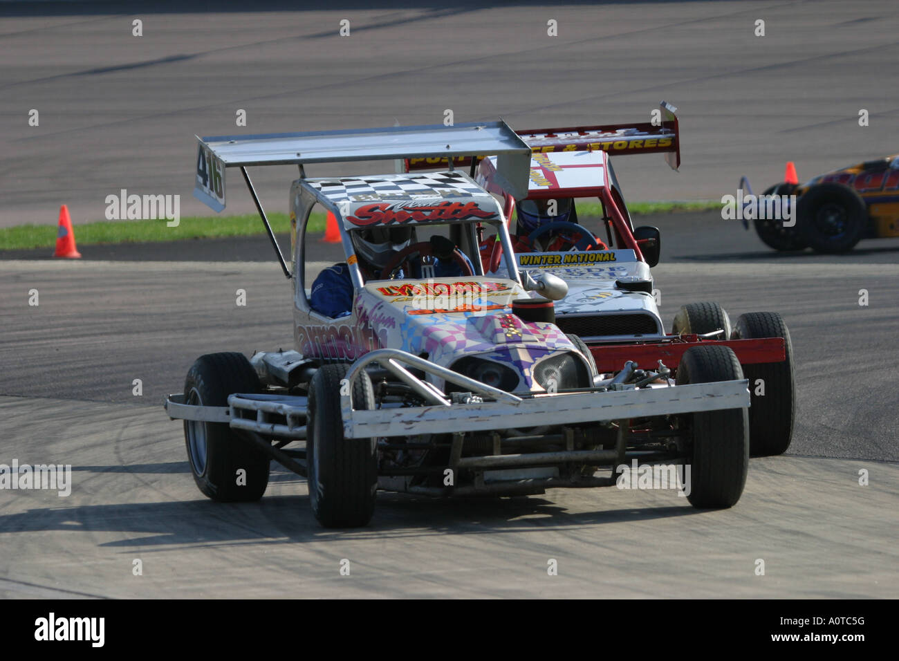 F1 Brisca race cars Stock Photo - Alamy