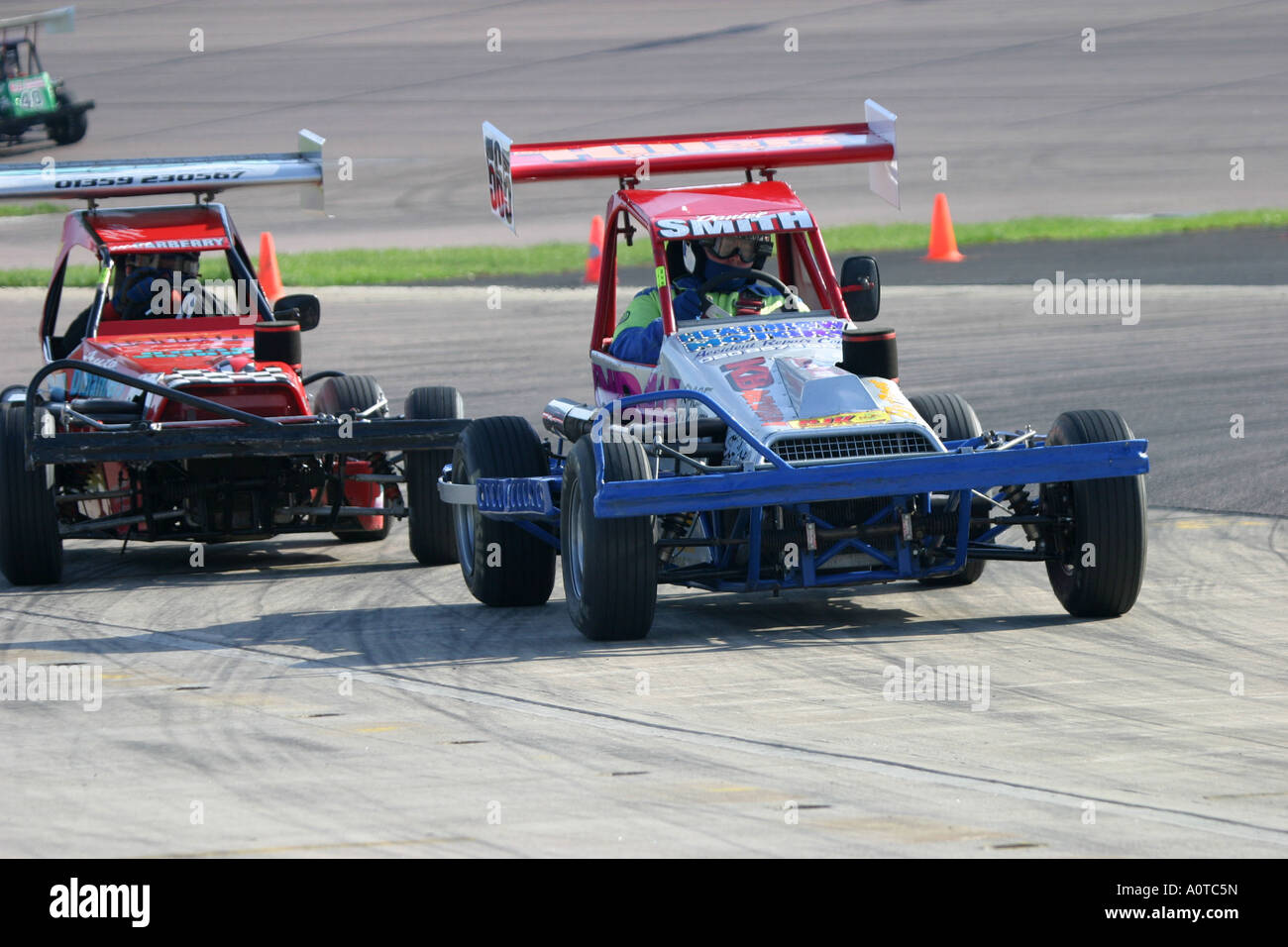 F1 Brisca race cars Stock Photo - Alamy