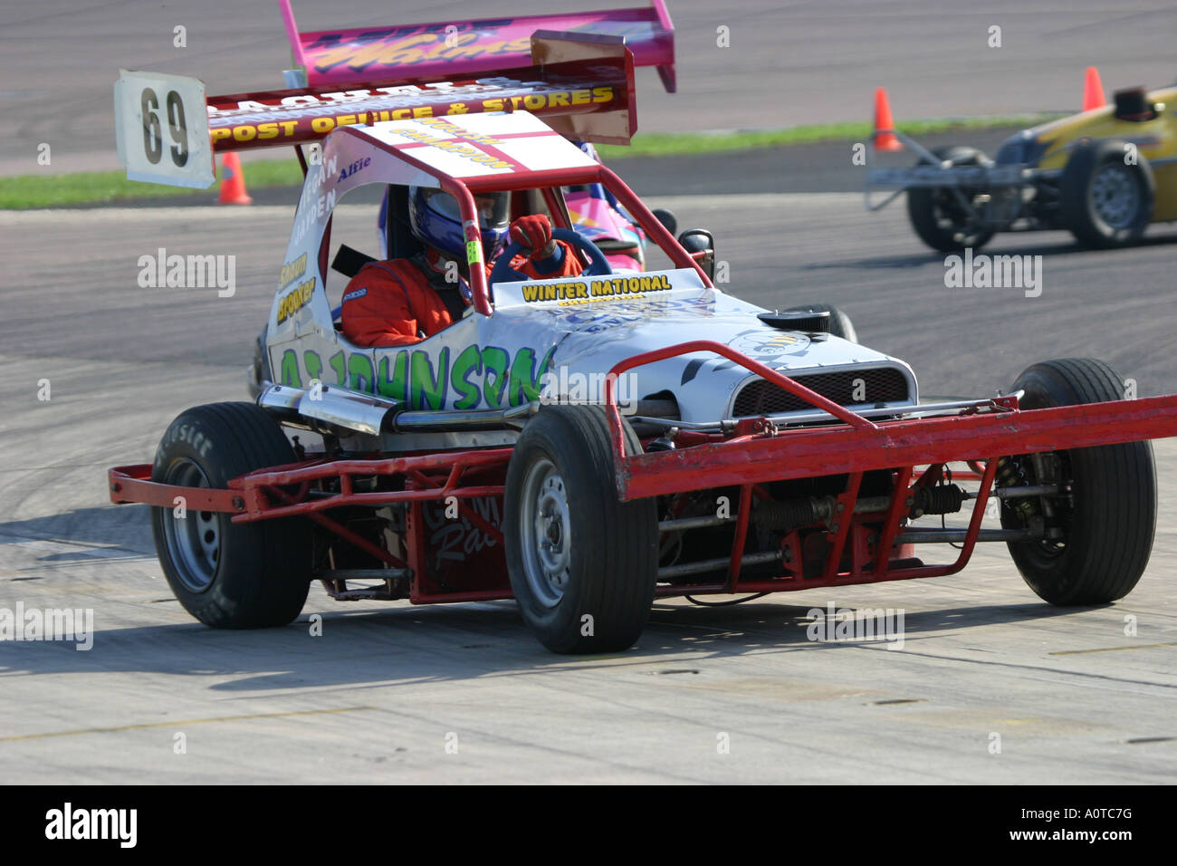 F1 Brisca race cars Stock Photo - Alamy