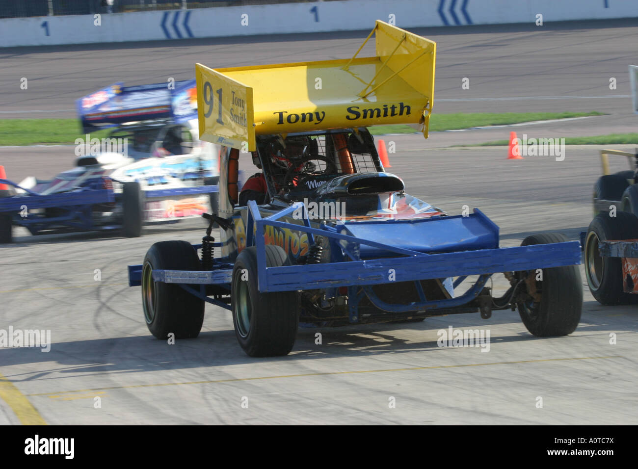 F1 Brisca race cars Stock Photo - Alamy