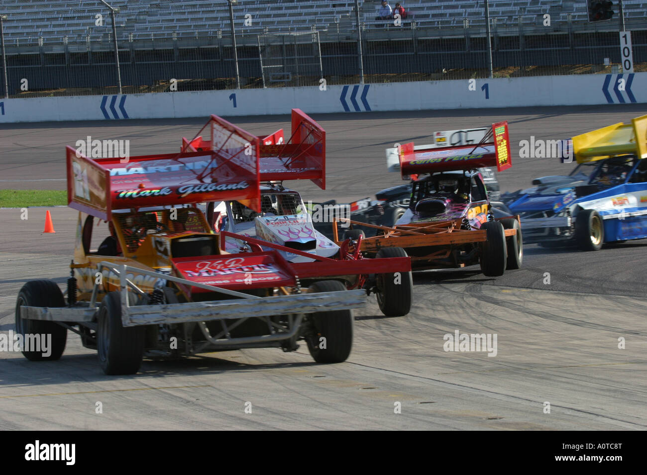 F1 Brisca race cars Stock Photo - Alamy