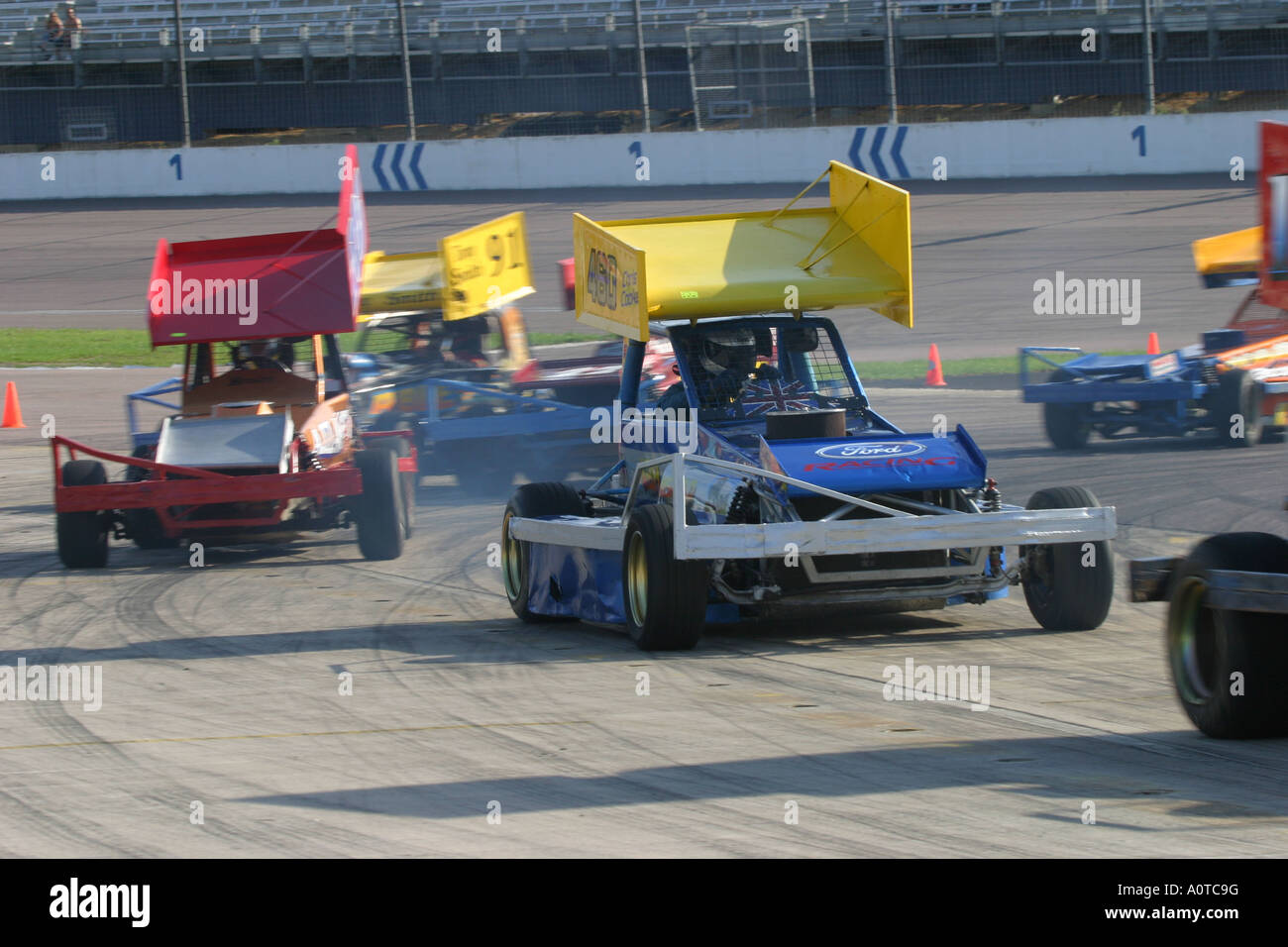 F1 Brisca race cars Stock Photo - Alamy
